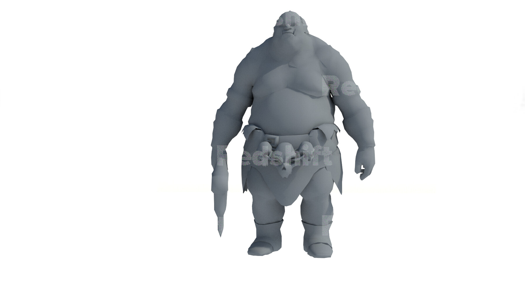 ArtStation - giant ogre monster | Game Assets