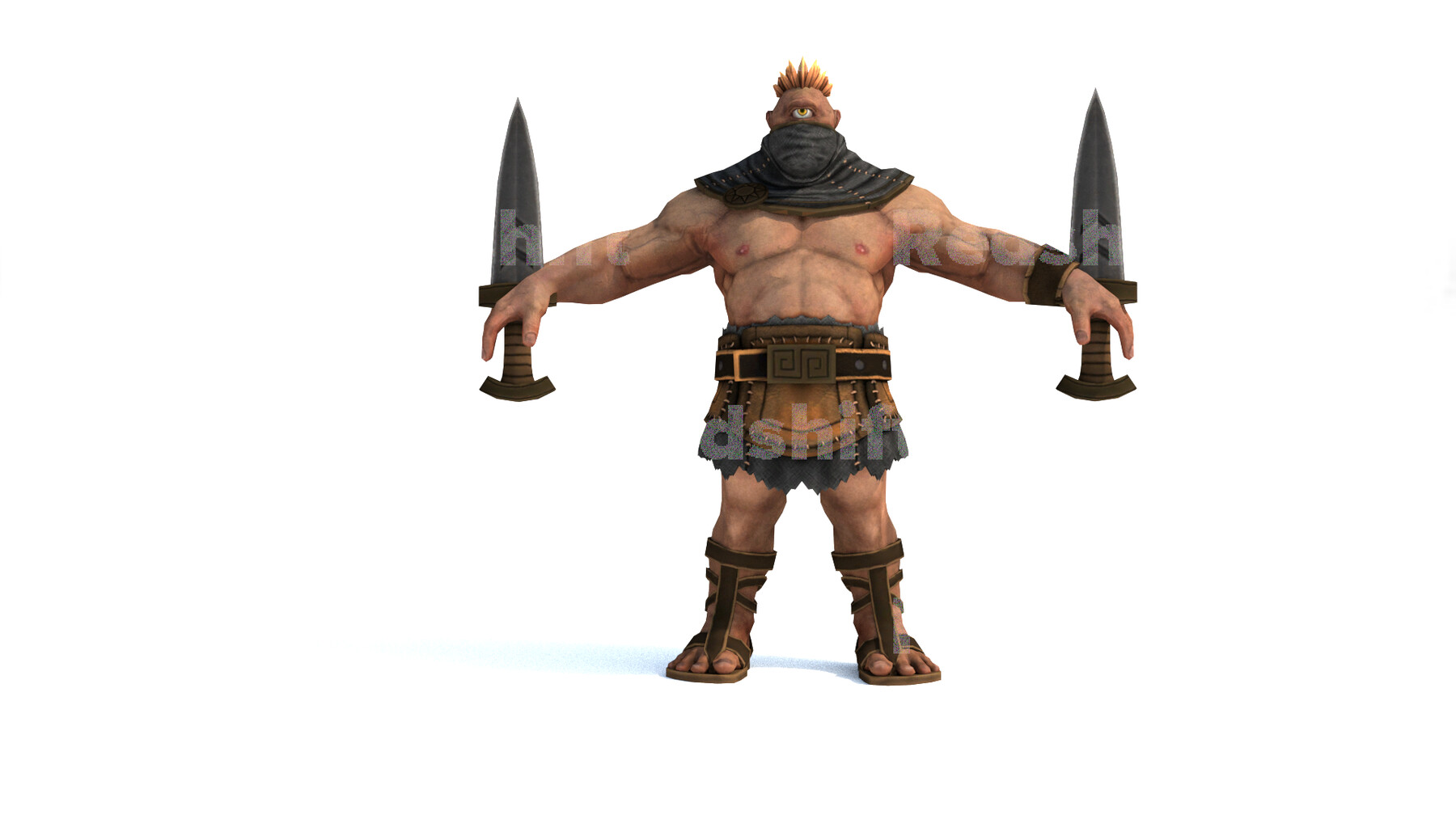 ArtStation - assassin swordsman cyclopia monsters | Resources