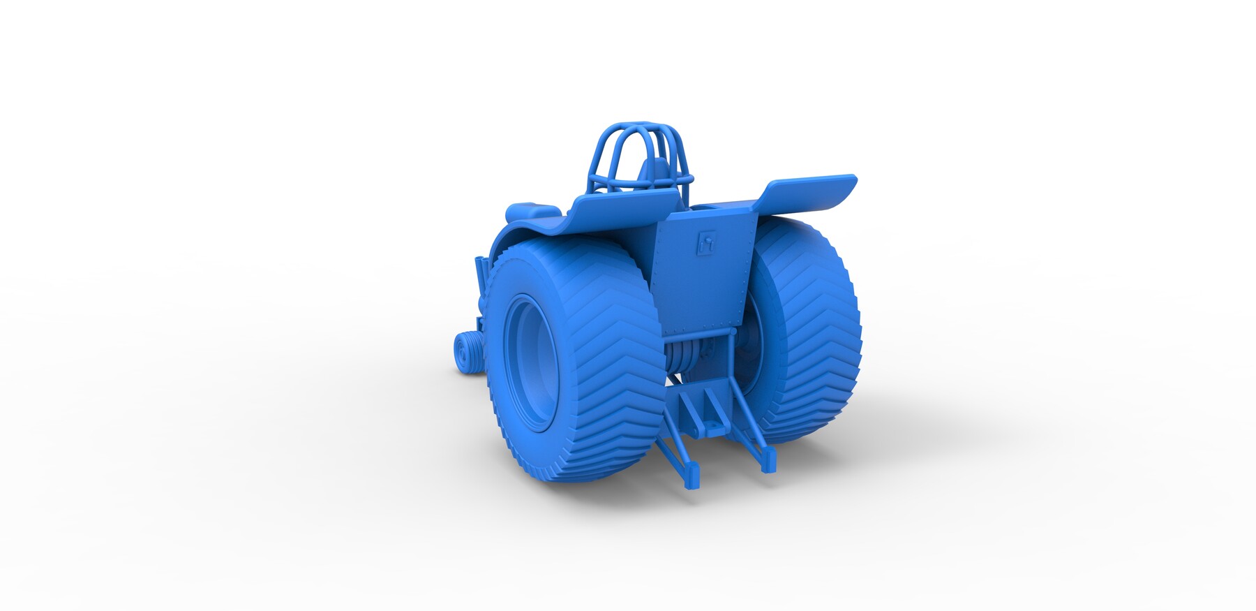 ArtStation - 3D printable Diecast fun short Super modified Pulling ...