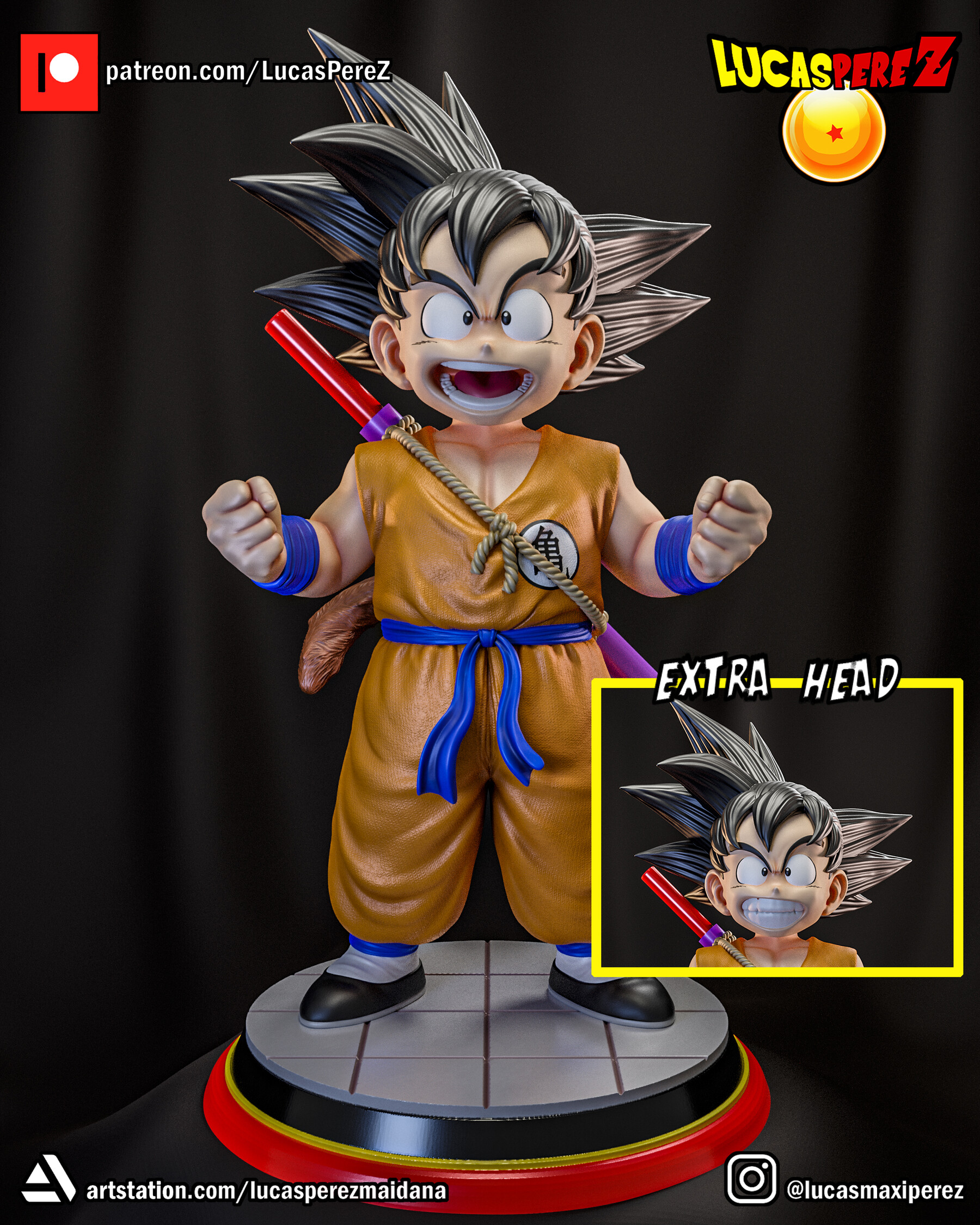 ArtStation - KID GOKU - DRAGON BALL | Resources ArtStation - KID GOKU - DRAGON BALL | Resources