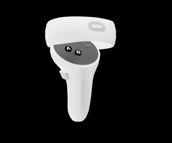 ArtStation - Oculus Quest 2 - 3D Headset and Controller Asset | Resources