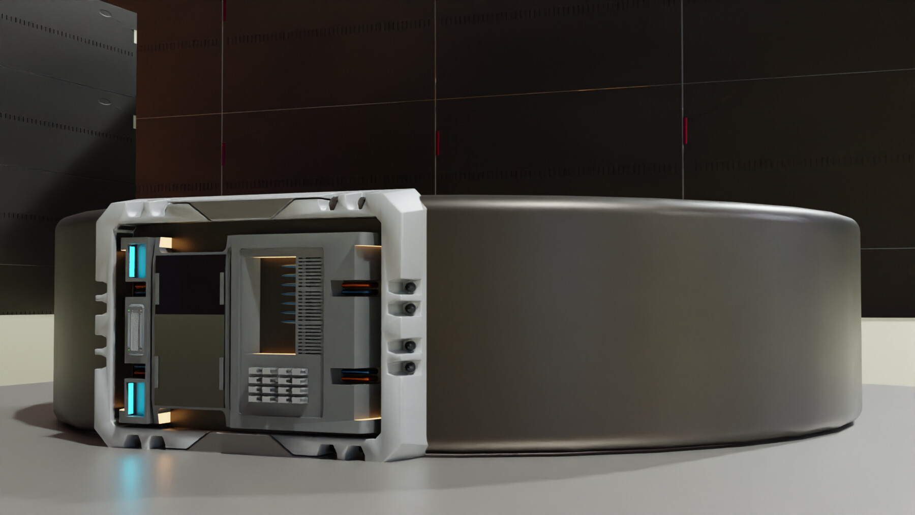 ArtStation - Low Poly Sci-Fi Bracelet C3PO | Resources