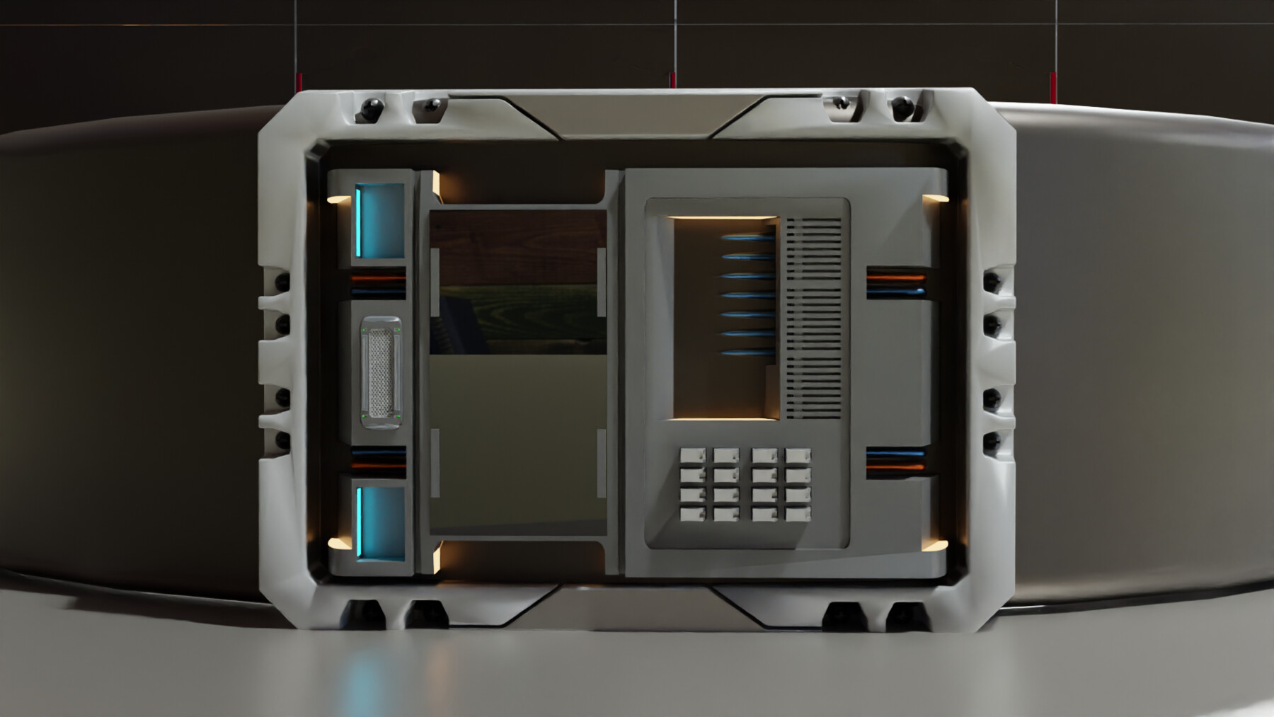 ArtStation - Low Poly Sci-Fi Bracelet C3PO | Resources