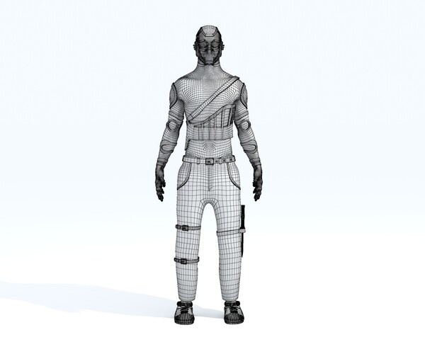 ArtStation - Robotic Hard Surface Character - RHSC1 | Resources