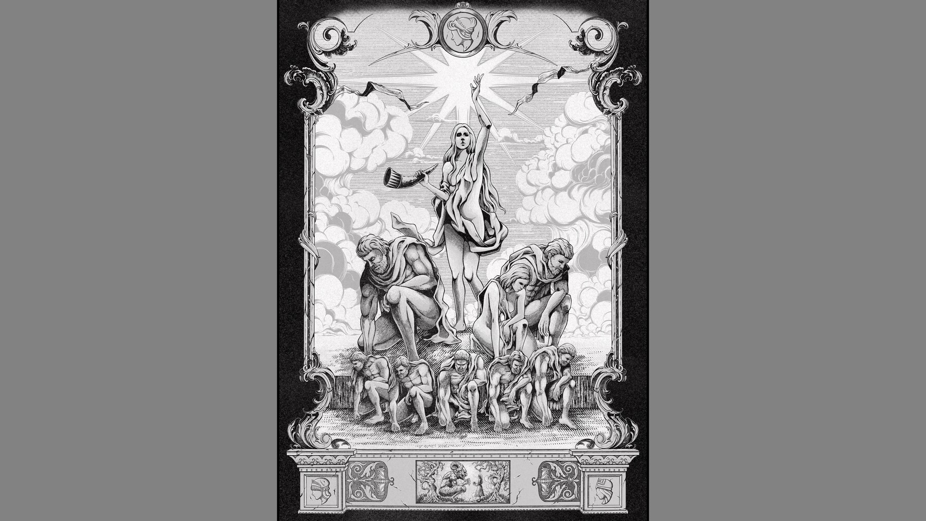 ArtStation - The Nine Titans (Design for sale) | Artworks