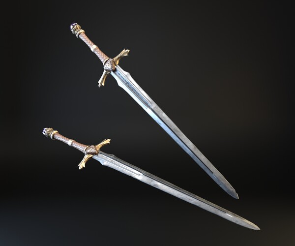 ArtStation - Kia Sword 01 | Game Assets
