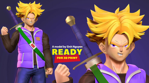 ArtStation - Come on baby - Trunks | Resources