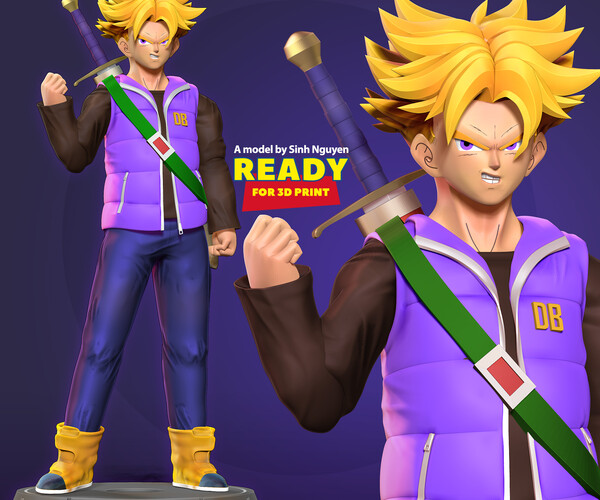 ArtStation - Come on baby - Trunks | Resources