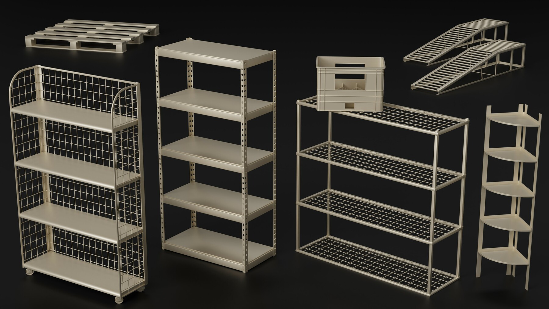 ArtStation - 80 City Asset Kitbash | Resources