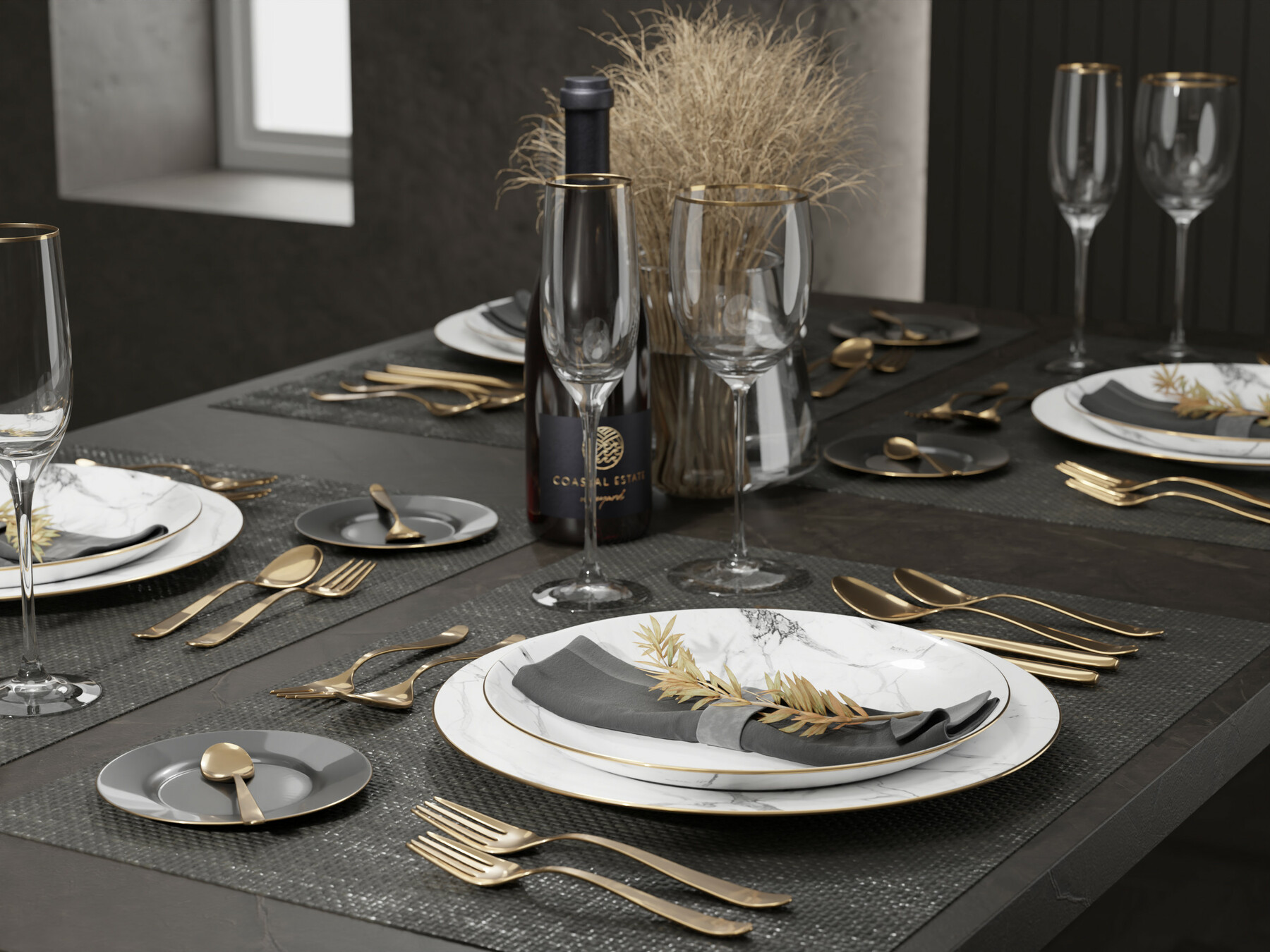 ArtStation - Luxury Table Decoration Assets Set 2 | Resources