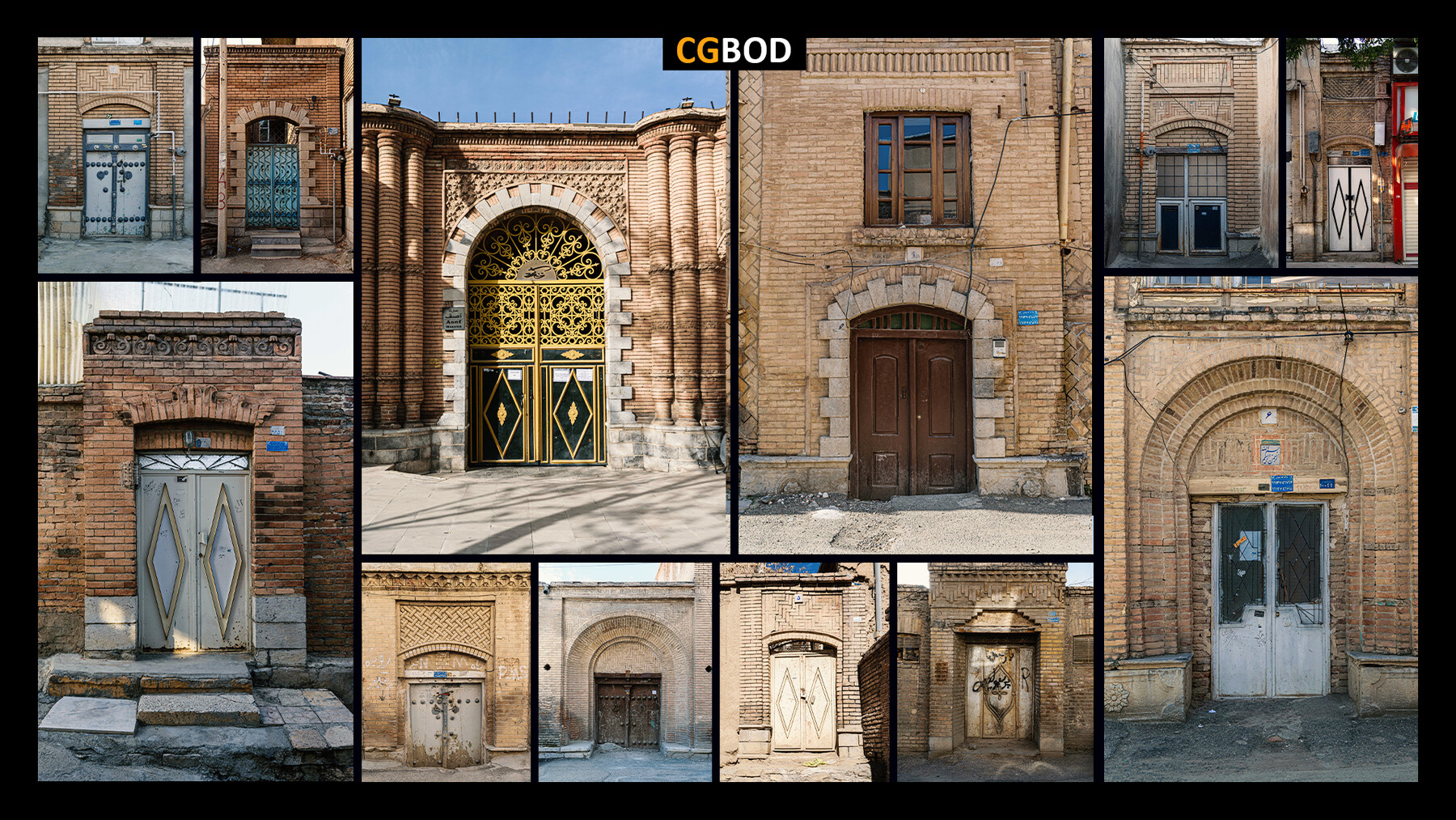 ArtStation - 130 Reference Images : old city doors | Resources