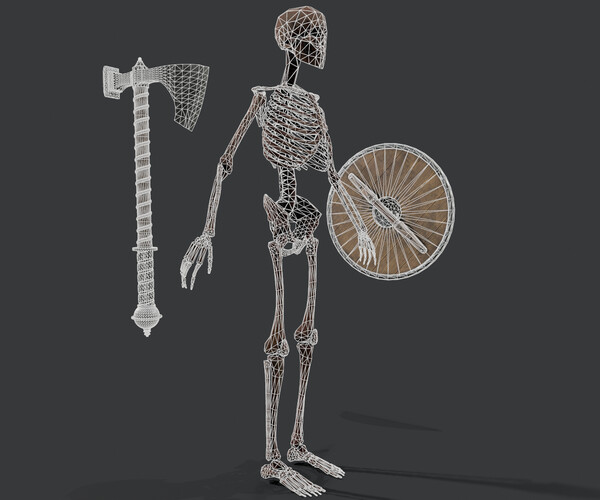 ArtStation - Skeleton Warrior 2 | Game Assets