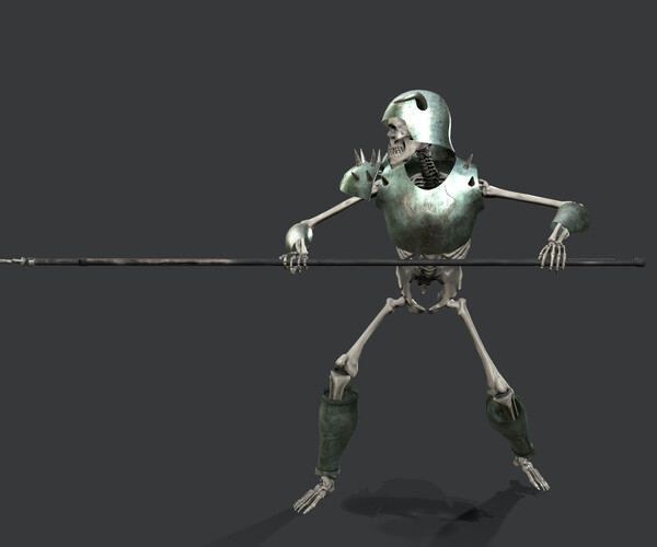ArtStation - Skeleton Warrior 3 | Game Assets