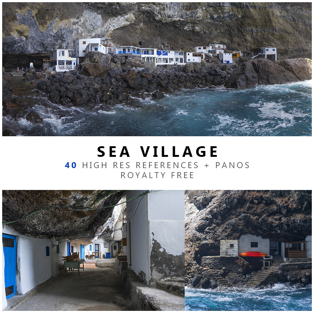 ArtStation - Sea Village Texture PACK | Resources