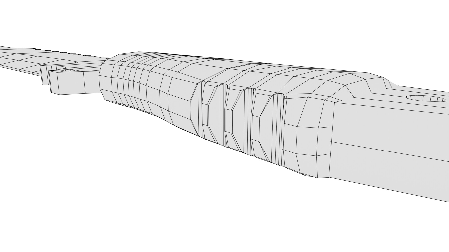 ArtStation - FREE Realistic Modern Machete with UV-unwrap Low-Poly ...