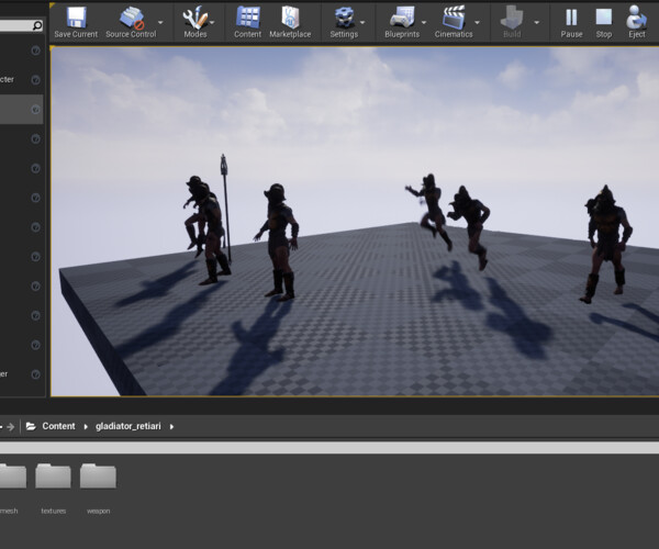 ArtStation - Gladiator Retiarius | Game Assets