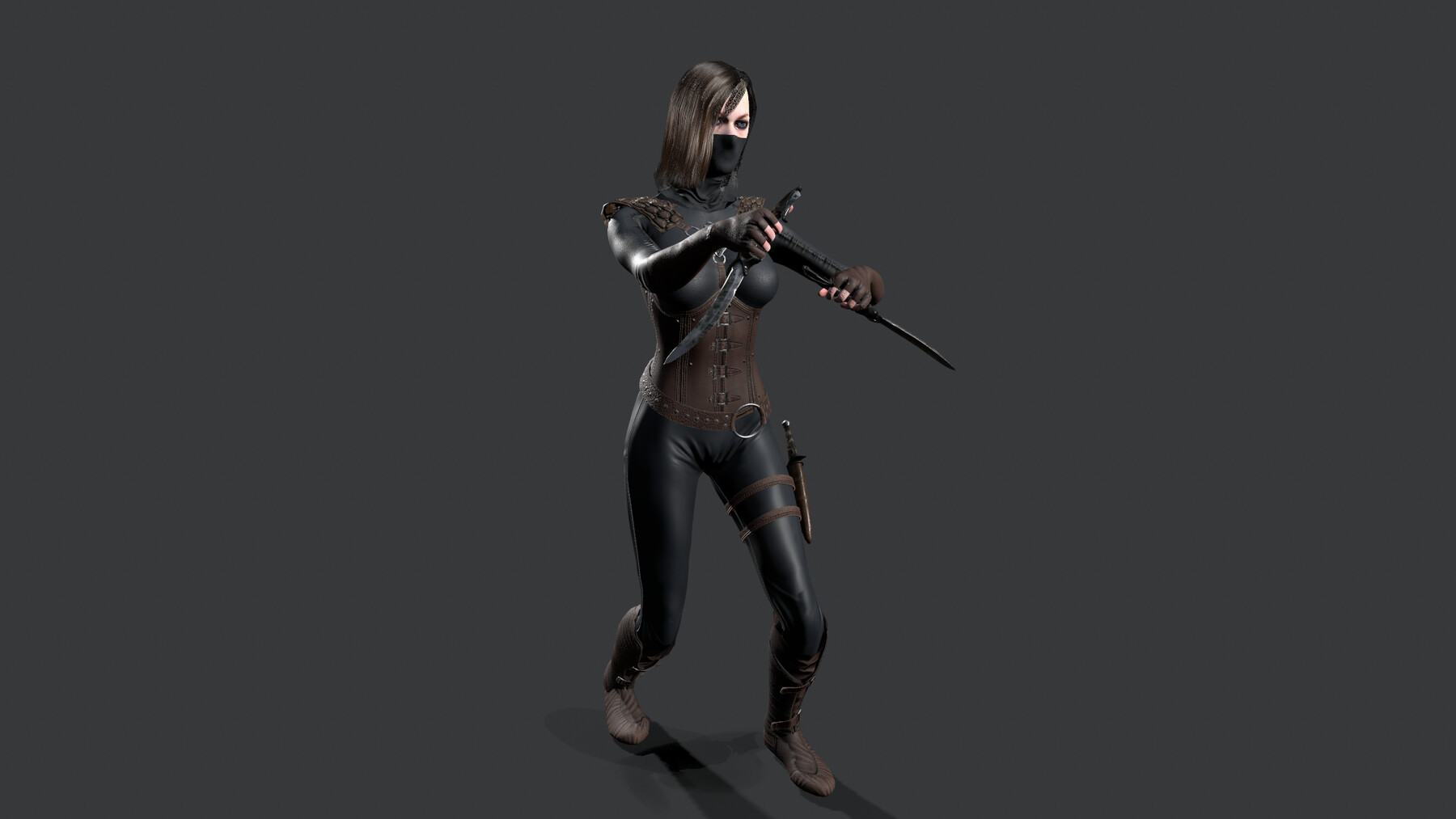 ArtStation - Dagger Girl | Game Assets
