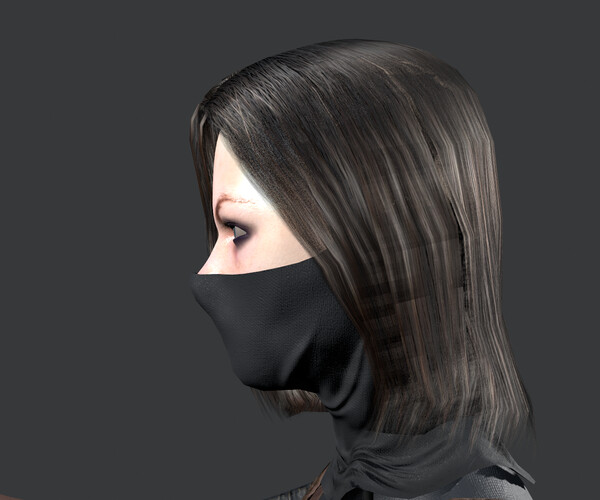 ArtStation - Dagger Girl | Game Assets