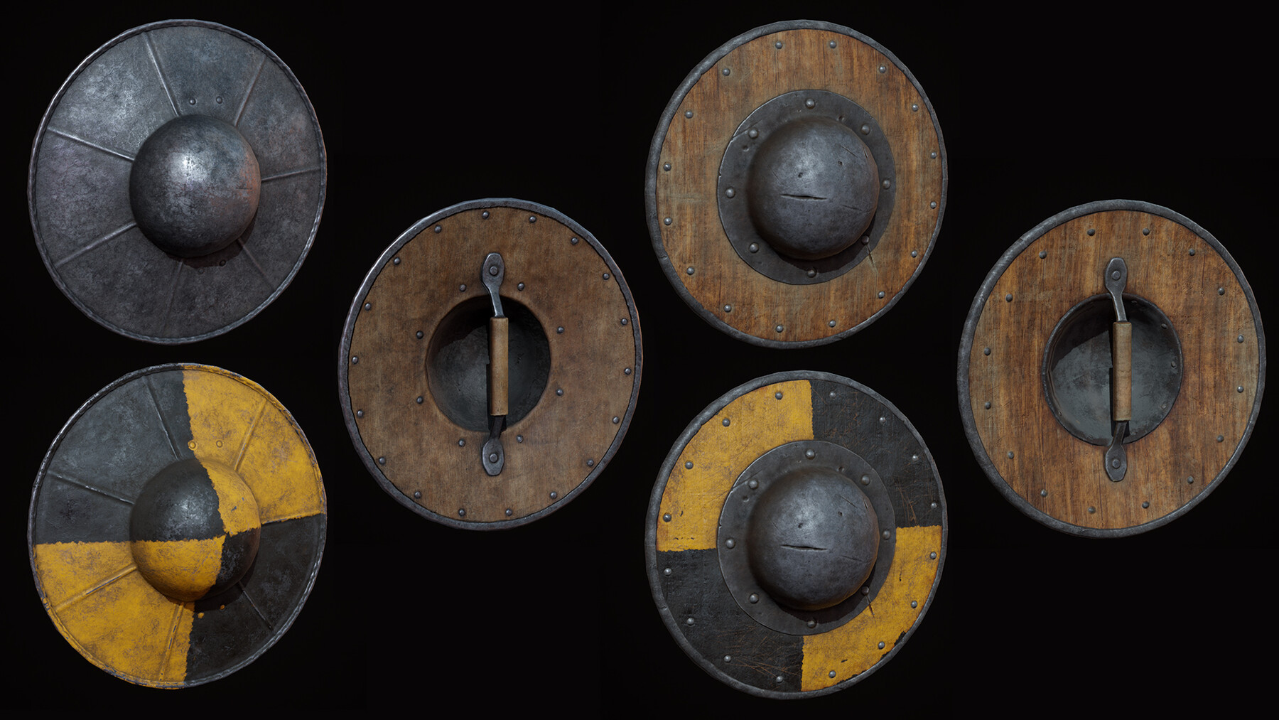 ArtStation - Buckler Shields | Game Assets
