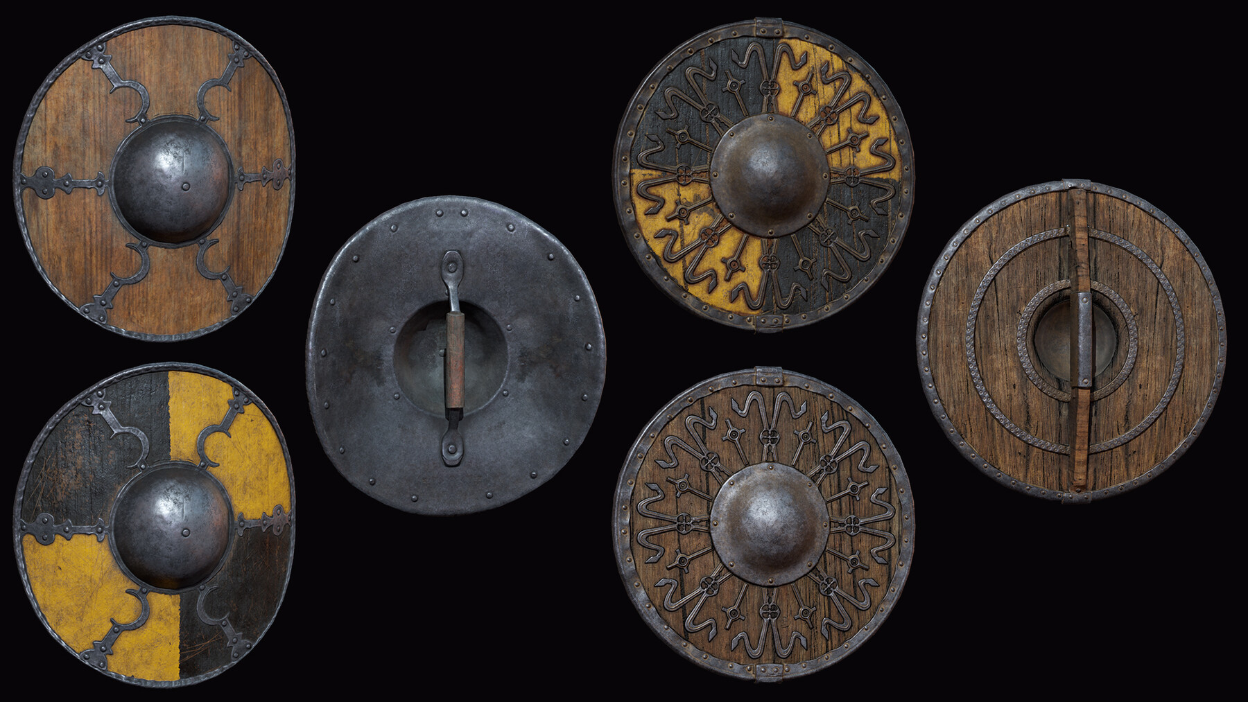 ArtStation - Buckler Shields | Game Assets