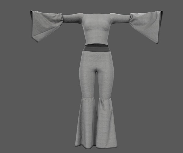 ArtStation - women deress 02 Marvelous designer + Textures | Resources