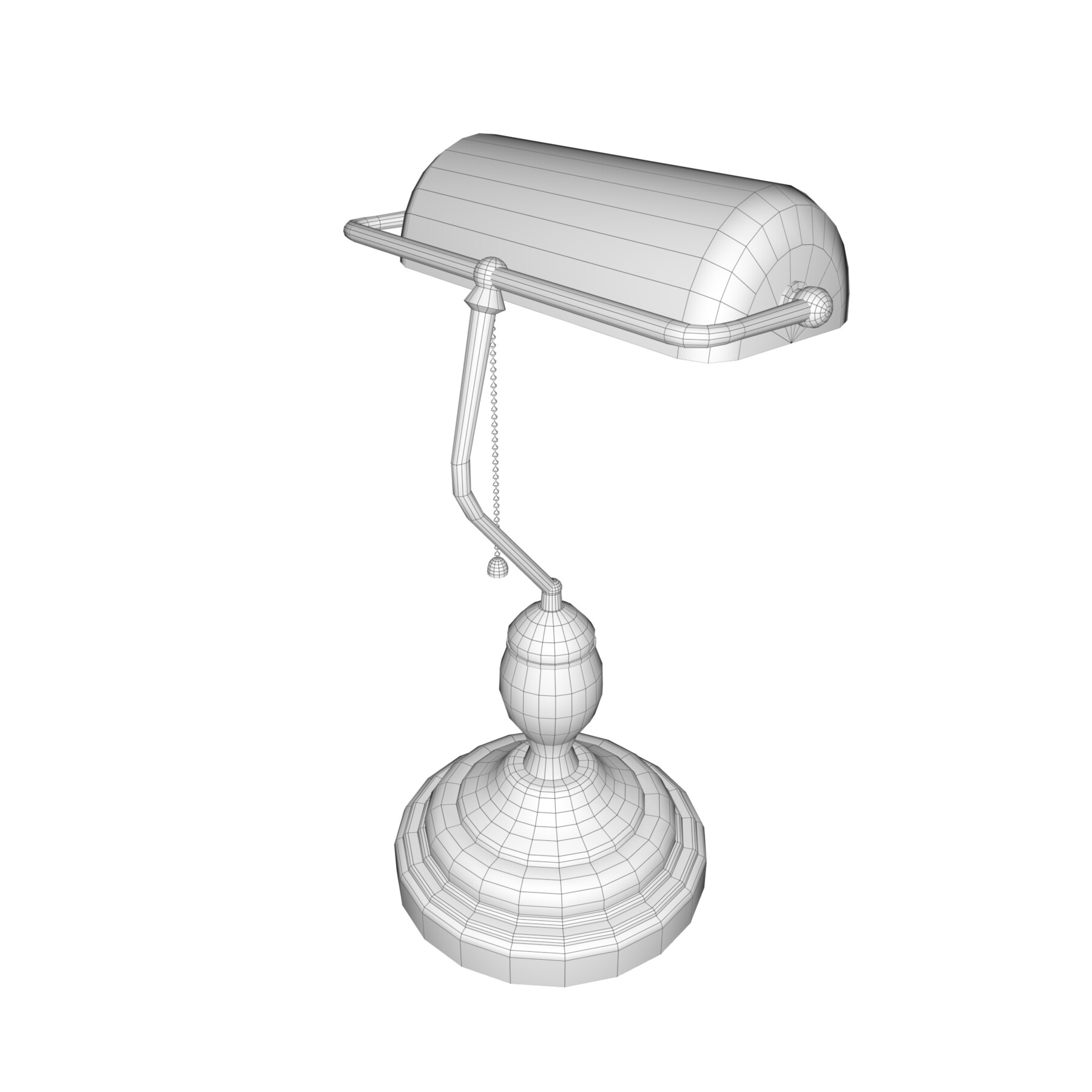 ArtStation - Banker Lamp Low Poly | Game Assets