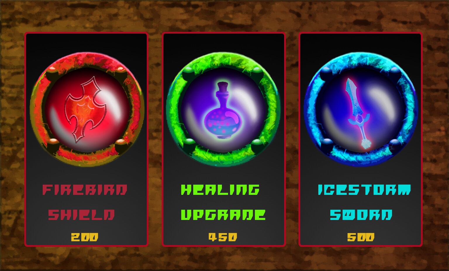 ArtStation - 2D Power Up Gem Pack | Game Assets