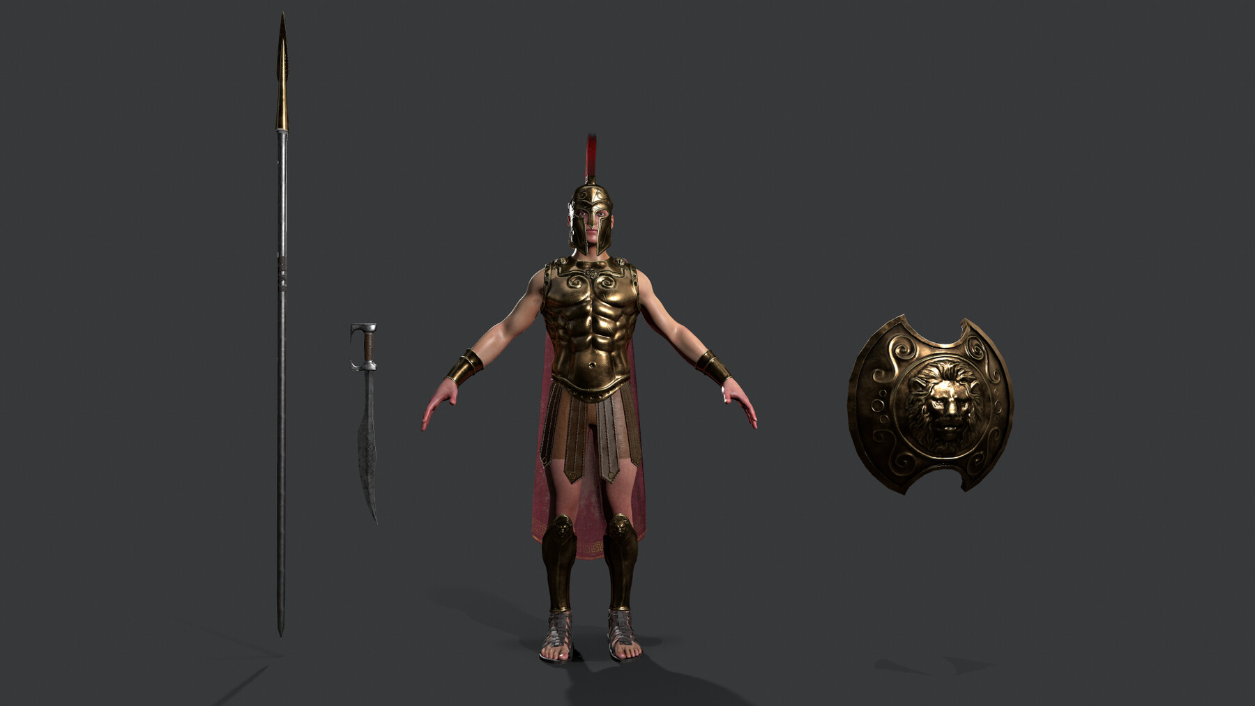 ArtStation - SPARTAN | Game Assets