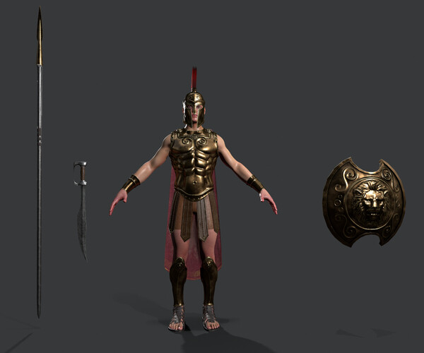 ArtStation - SPARTAN | Game Assets