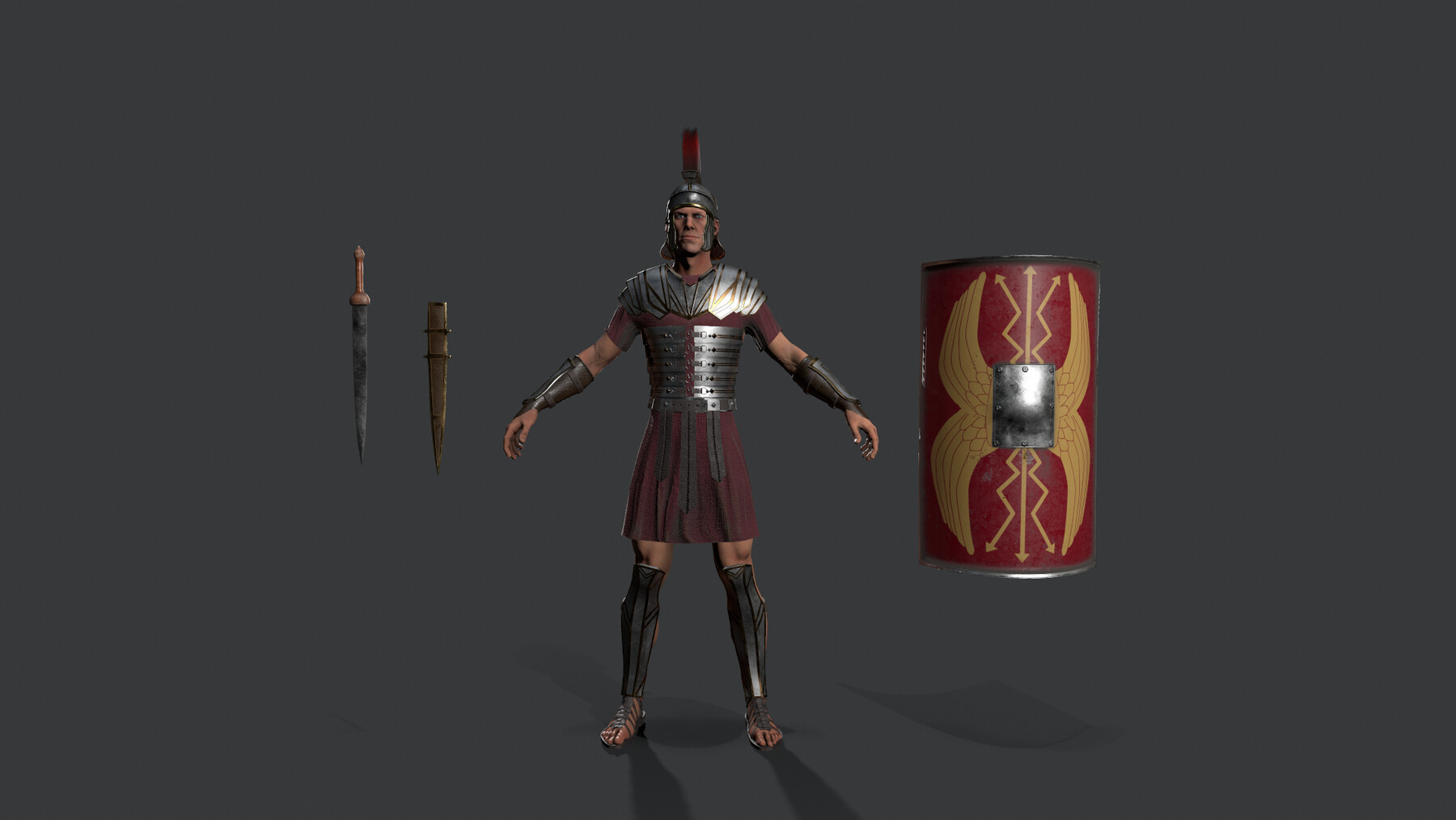 ArtStation - Roman | Game Assets