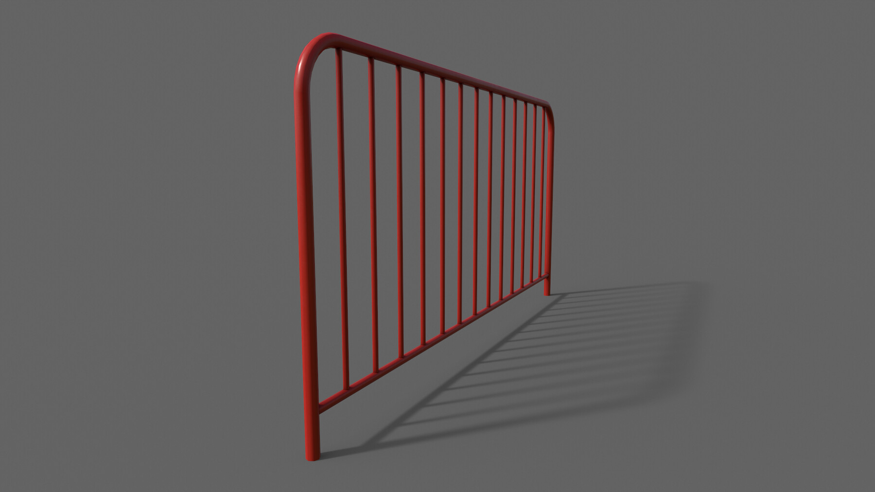 ArtStation - PBR Pedestrian Guard Rail V1 | Game Assets