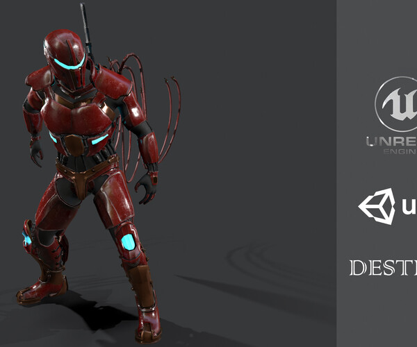 ArtStation - Destroyer | Game Assets