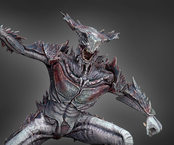 ArtStation - Ocypus - Demon Beetle | Game Assets