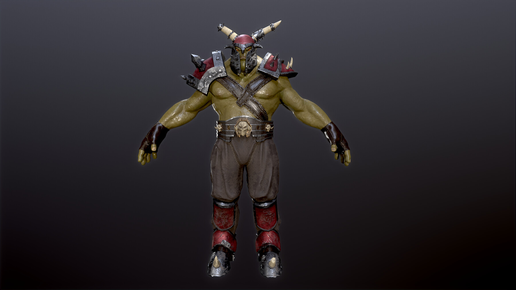ArtStation - Orc Warrior2 | Game Assets