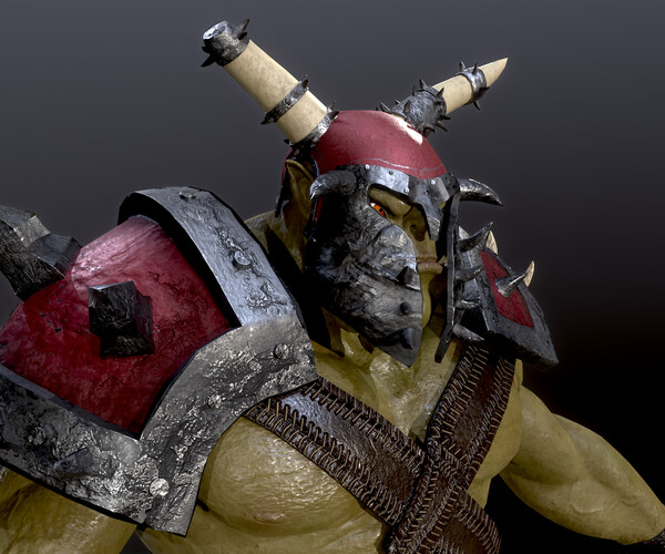 ArtStation - Orc Warrior2 | Game Assets