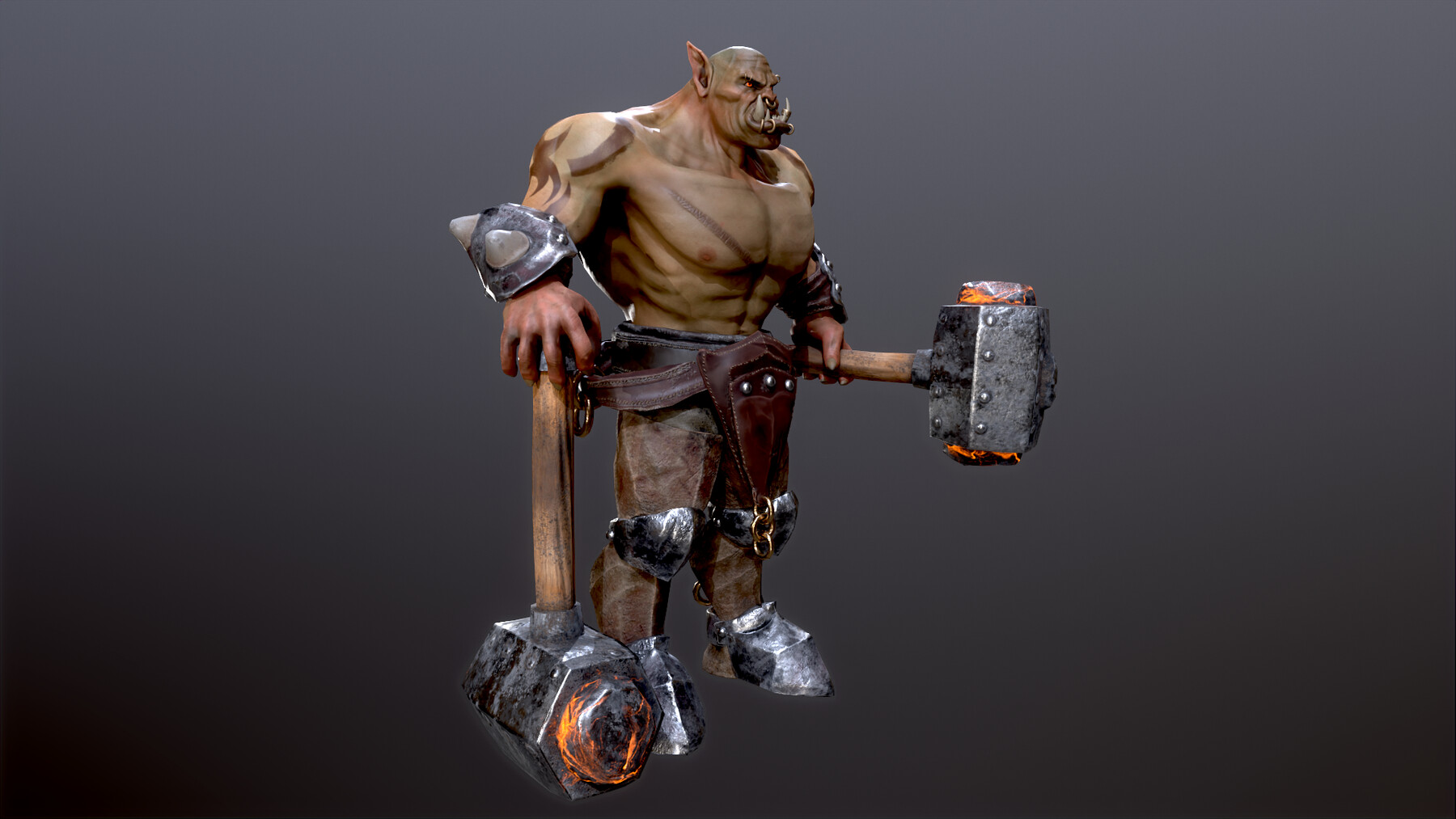 ArtStation - Orc leader | Game Assets