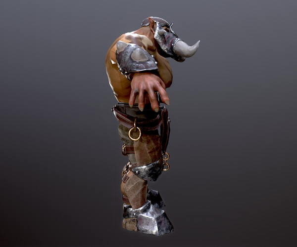 ArtStation - Orc leader | Game Assets