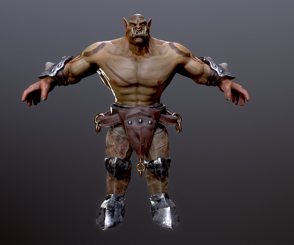 ArtStation - Orc leader | Game Assets