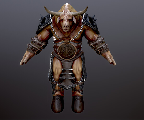 ArtStation - BULL | Game Assets