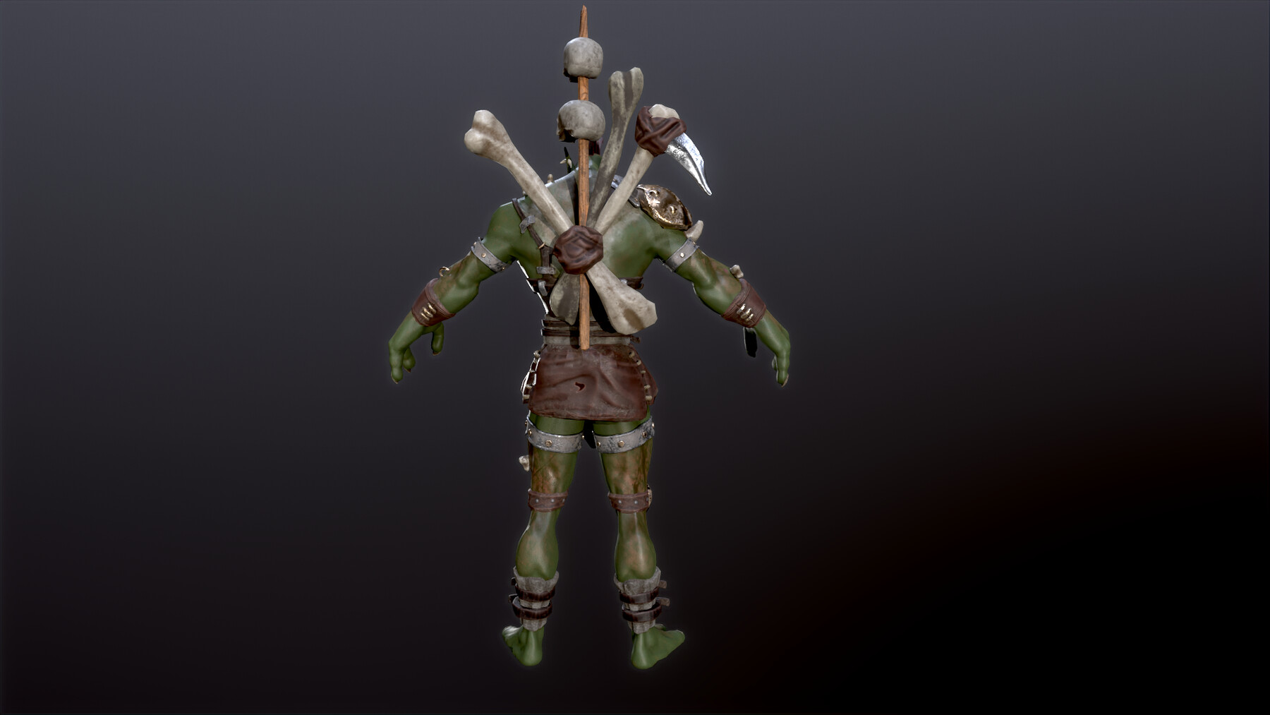 ArtStation - TROLL WARRIOR | Game Assets