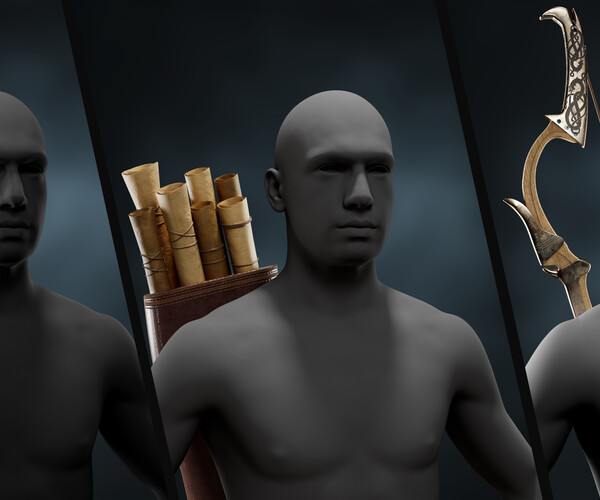 ArtStation - Backtail Collection | Game Assets