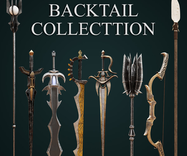 ArtStation - Backtail Collection | Game Assets