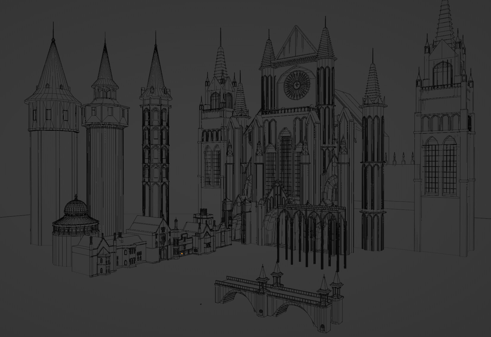 ArtStation - Gothic Style Architecture 2 | Resources