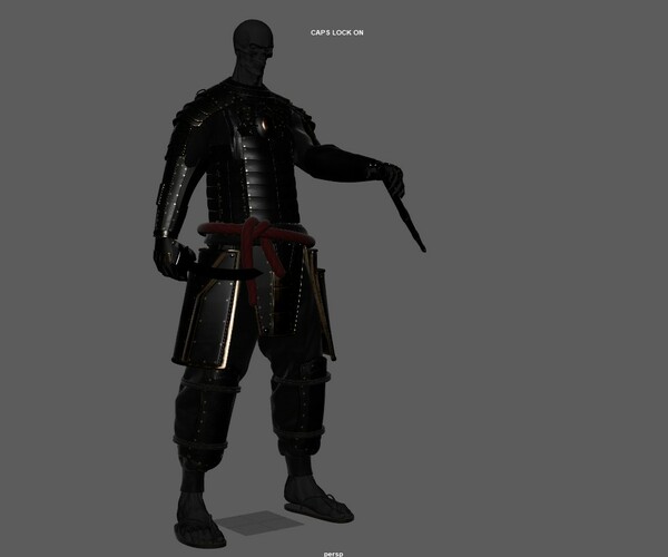 ArtStation - Samurai Cloth | Game Assets