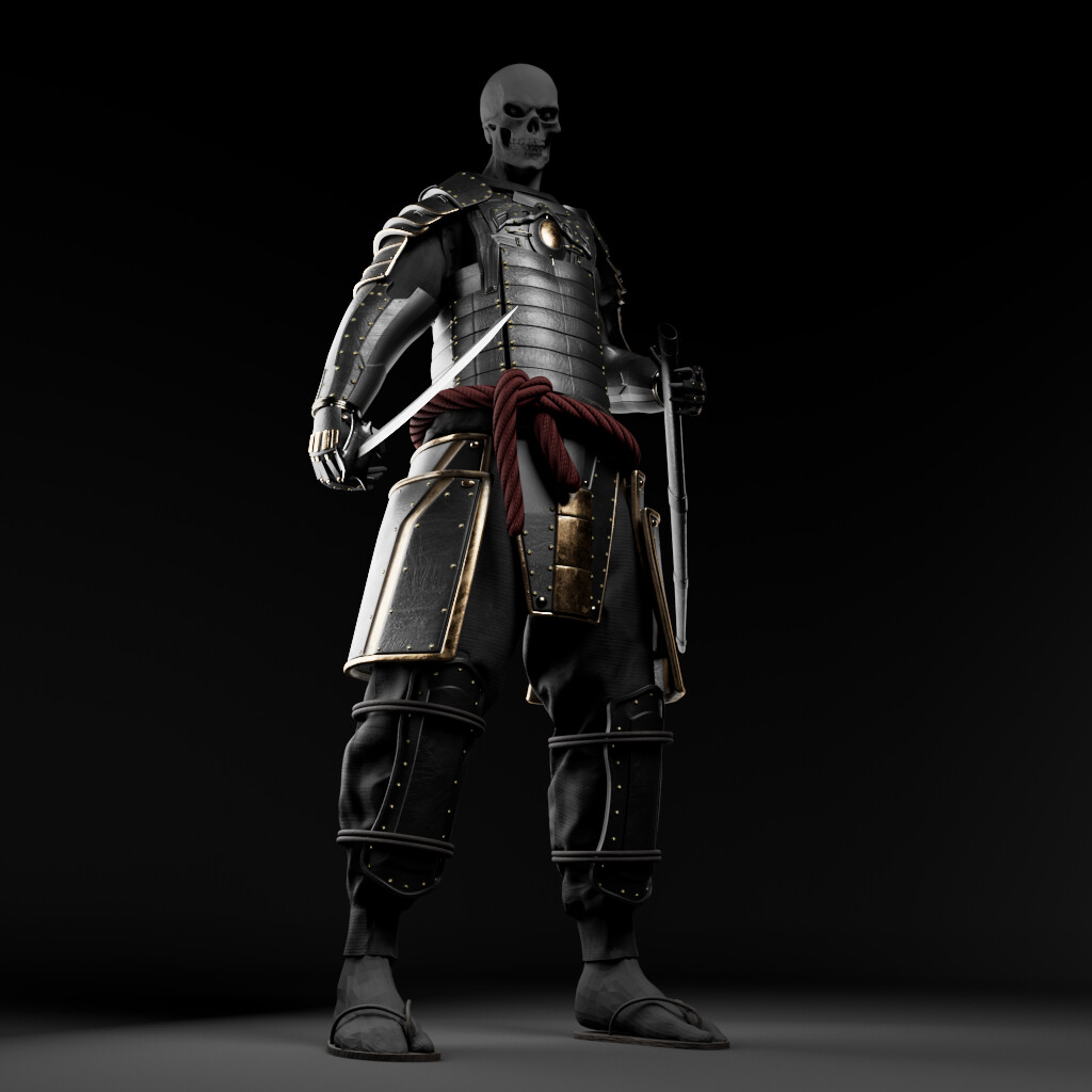 ArtStation - Samurai Cloth | Game Assets