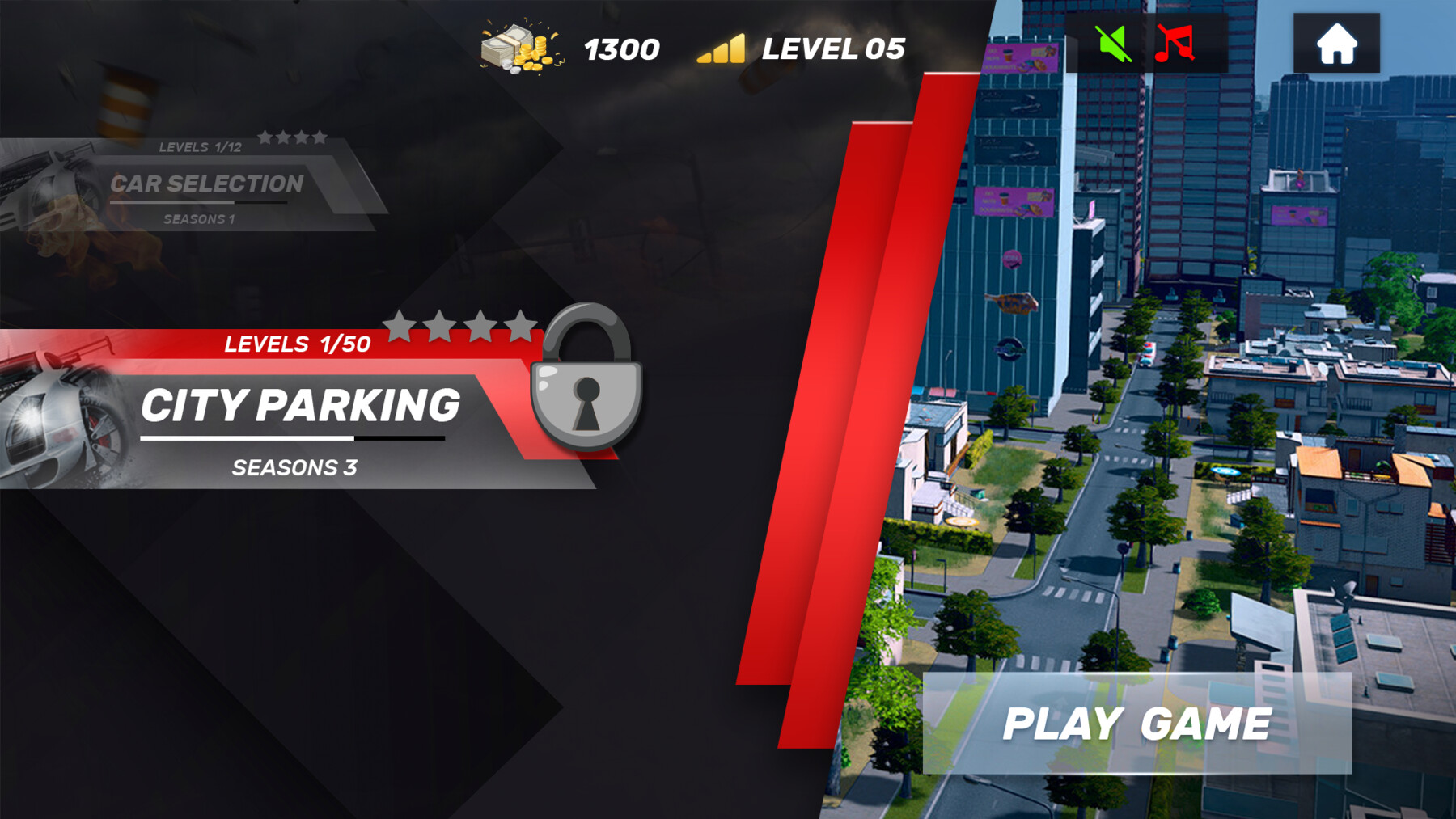 ArtStation - CAR RACING GAME UI TEMPLATE | Game Assets