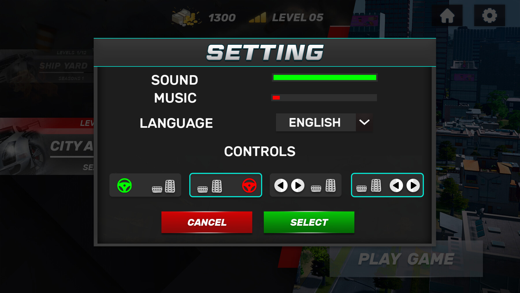 ArtStation - CAR RACING GAME UI TEMPLATE | Game Assets