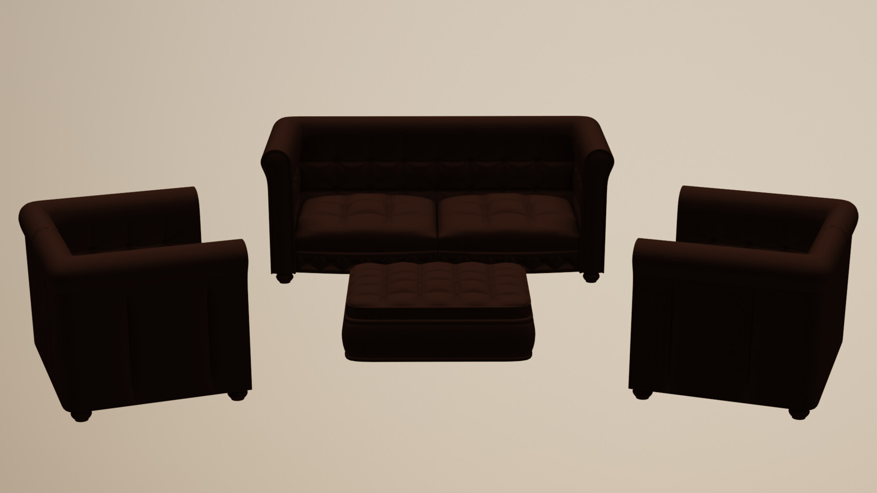 ArtStation - SOFA SET GAME READY LOW POLY | Resources