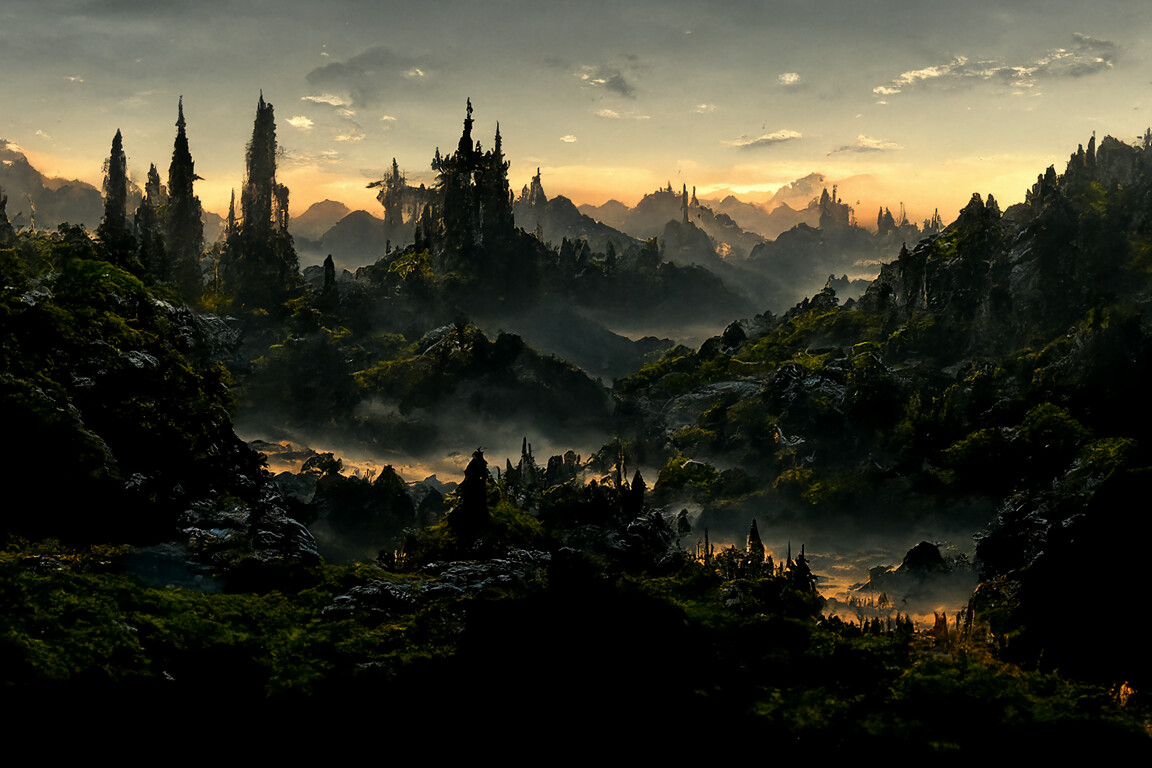 ArtStation - Fantasy landscape | Artworks