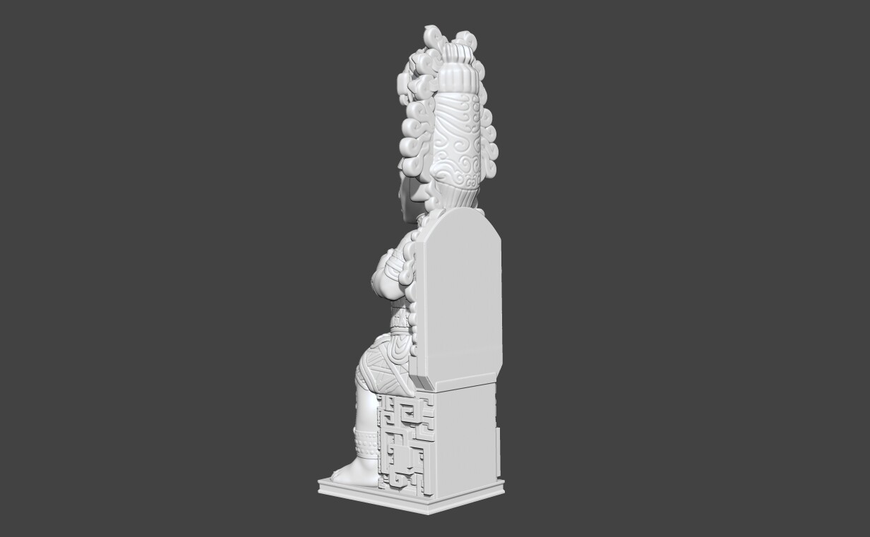 ArtStation - Mayan Inca Aztec Statue 3D print model | Resources